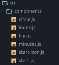 Time picker with React