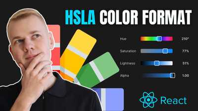 Exploring HSLA Color Format for React: TypeScript, Styled Components, Color Variants, Colors ...