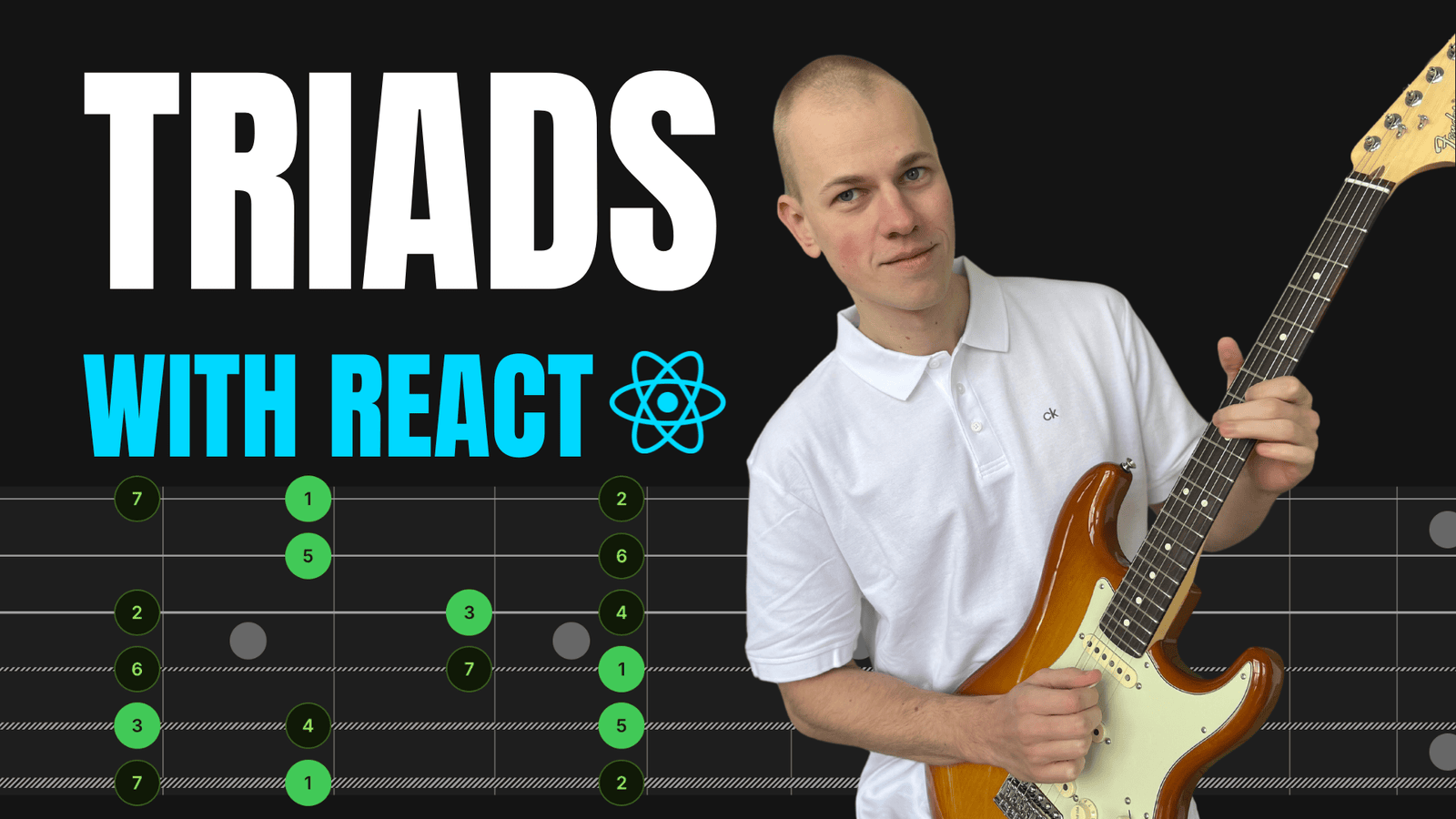 Building a Guitar Triad Learning Tool with React